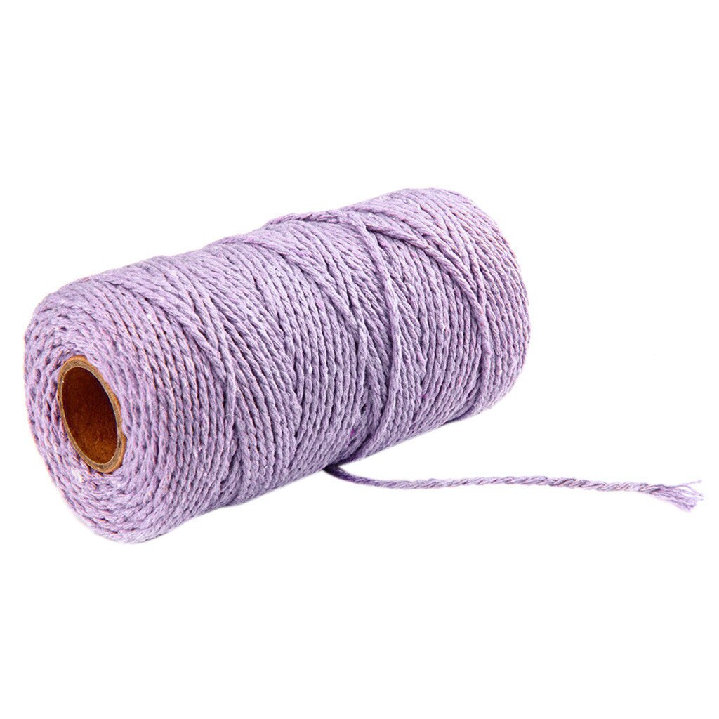 Linen Rope 100m Long/100Yard Pure Cotton Twisted C... – Grandado