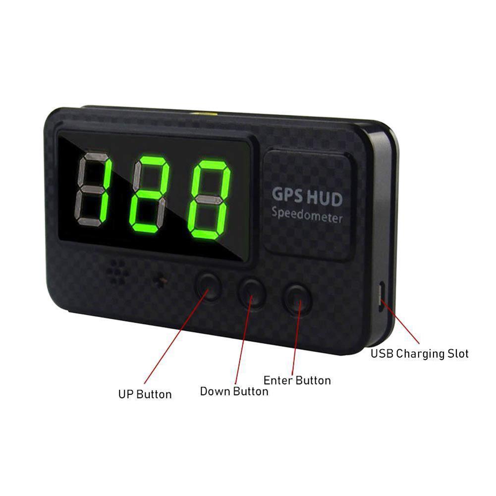 Car Head-Up Speed Display Speeding Alarm Fatigue D... – Grandado