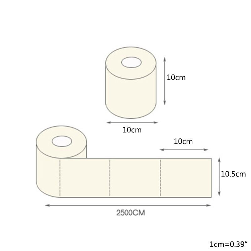 Wood Pulp Toilet Roll Paper 2-Ply Unscented Tissue... – Vicedeal