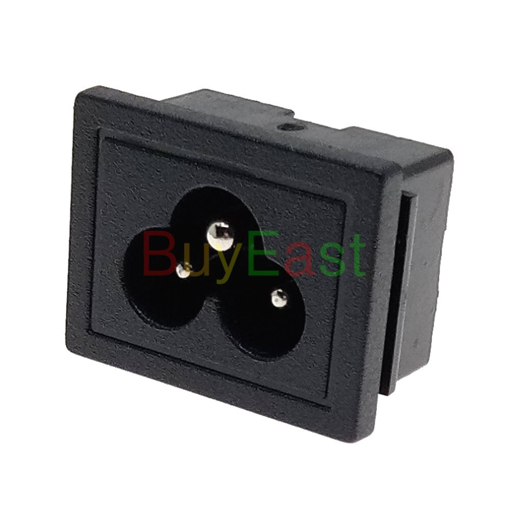 (Pack 10) IEC C6 Male Panel Mount DIY Repair Indus... – Vicedeal