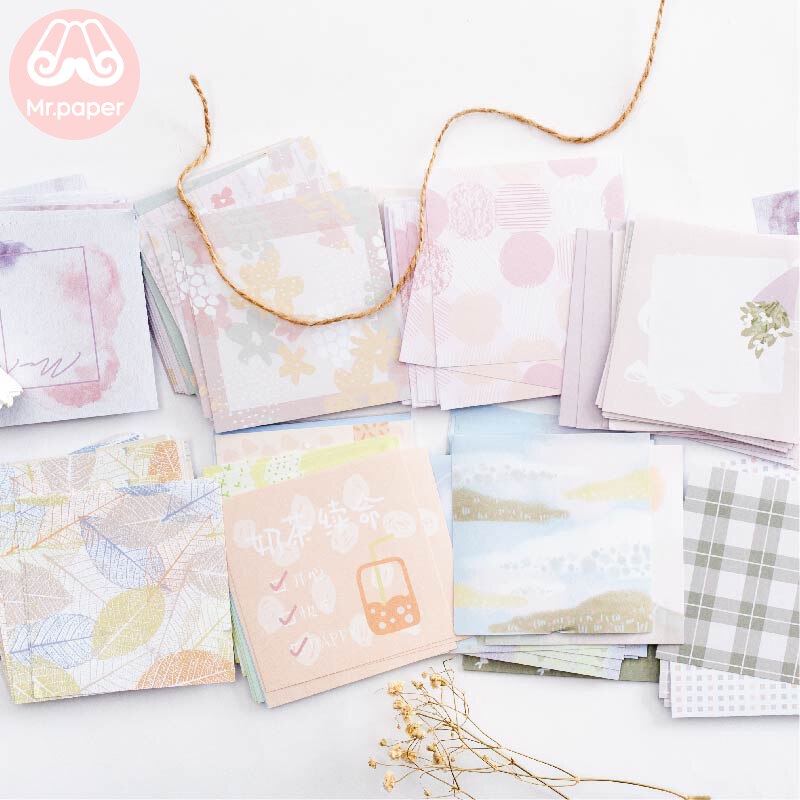Mr Papier 60 stks/partij Thee Kleuren Creatieve In... – Grandado