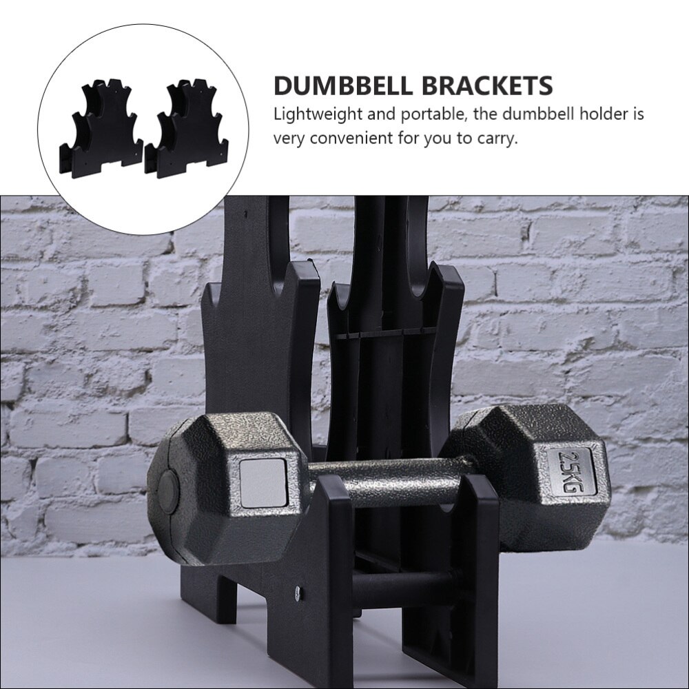 2pcs 3-Tier Dumbbell Storage Rack Tree Stand Dumbb... – Grandado