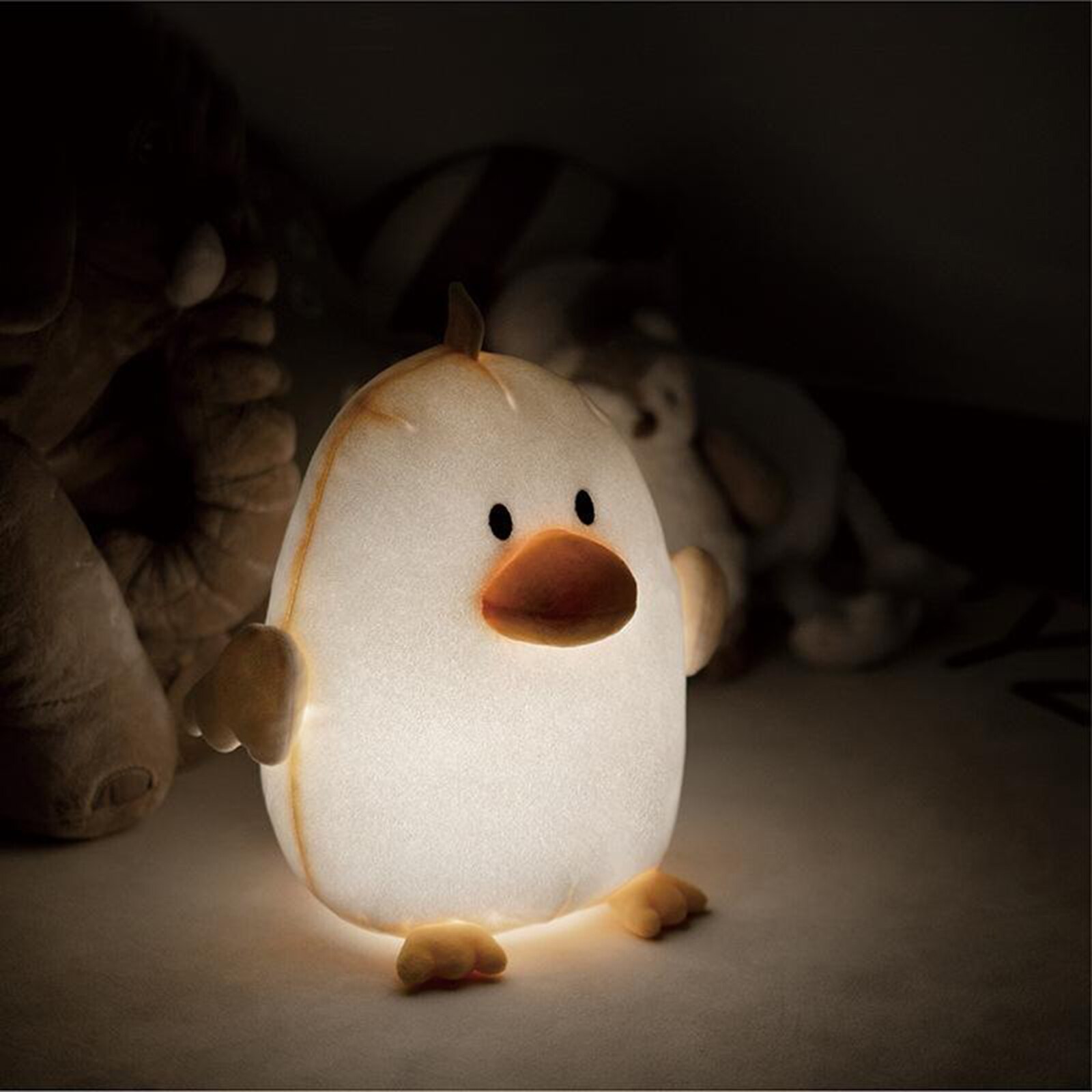 Duck Night Light for Kids Safe Cute Animal Baby Be... – Grandado