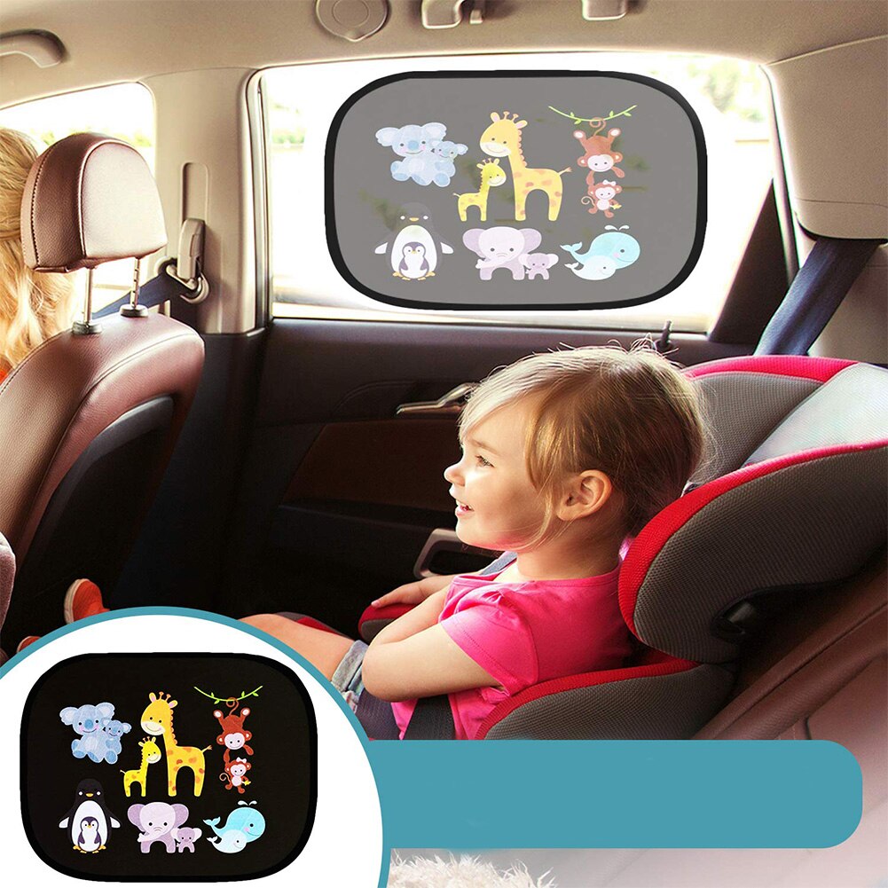 Reusable UV Protection Kids Cartoon Car Side Windo... – Grandado