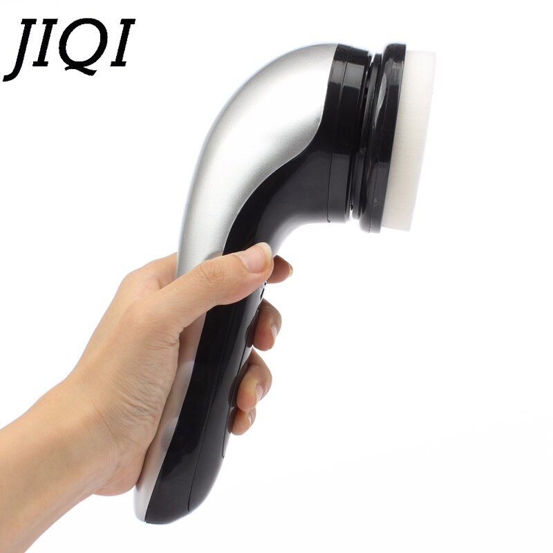 JIQI Electric Shine Shoes Brush Cleaner Leather Po... – Grandado