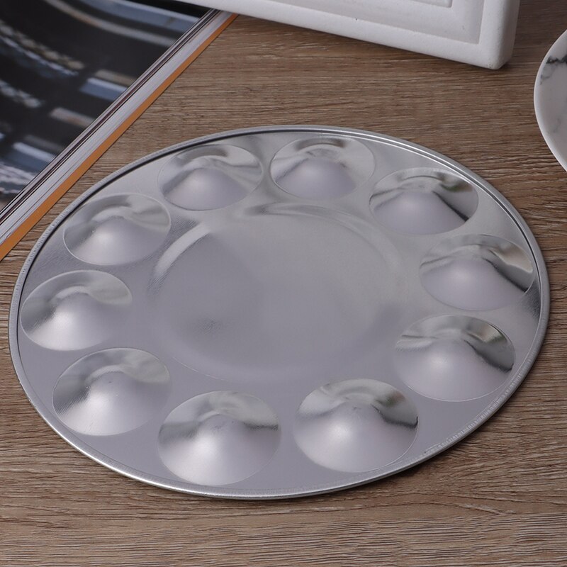 10 Holes Aluminum Round Color Palette Gouache Wate... – Grandado