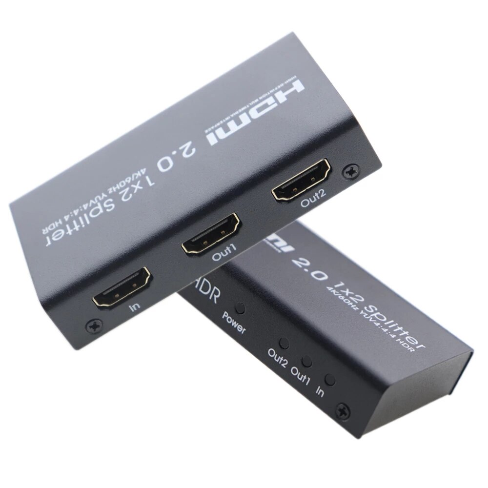 Divisor HDMI 2,0 de 2 vías, 4K @ 60Hz, YUV 4:4:4, ... – Grandado