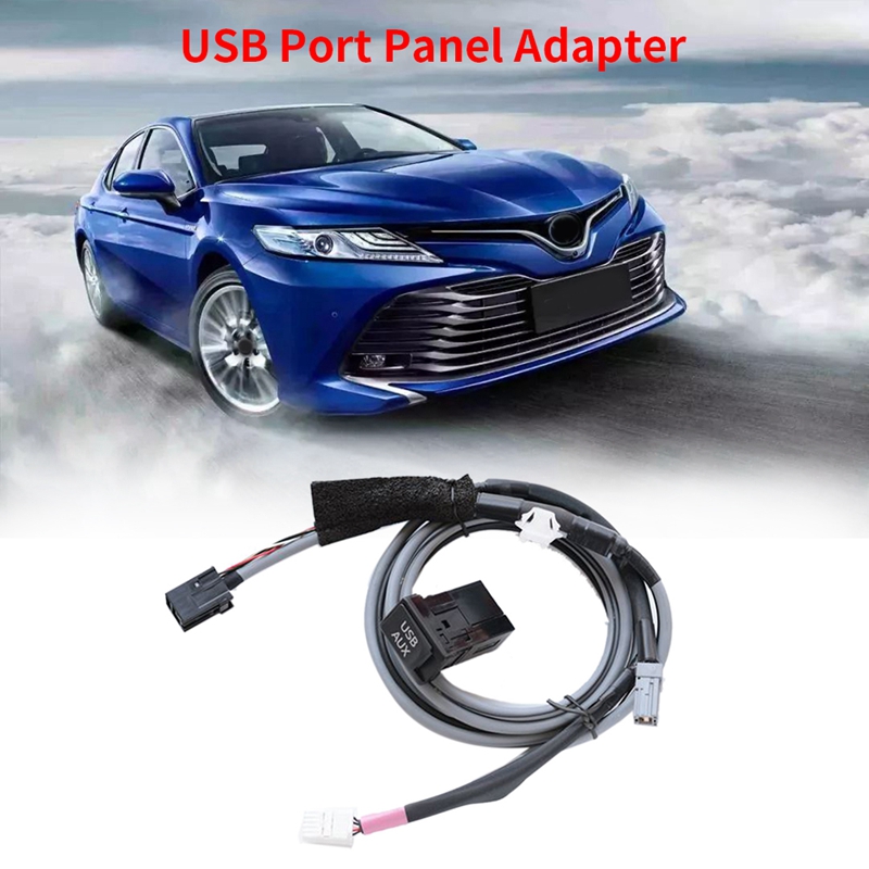 Auto Dash Flush Mount USB Port Panel AUX USB Verlä... – Grandado