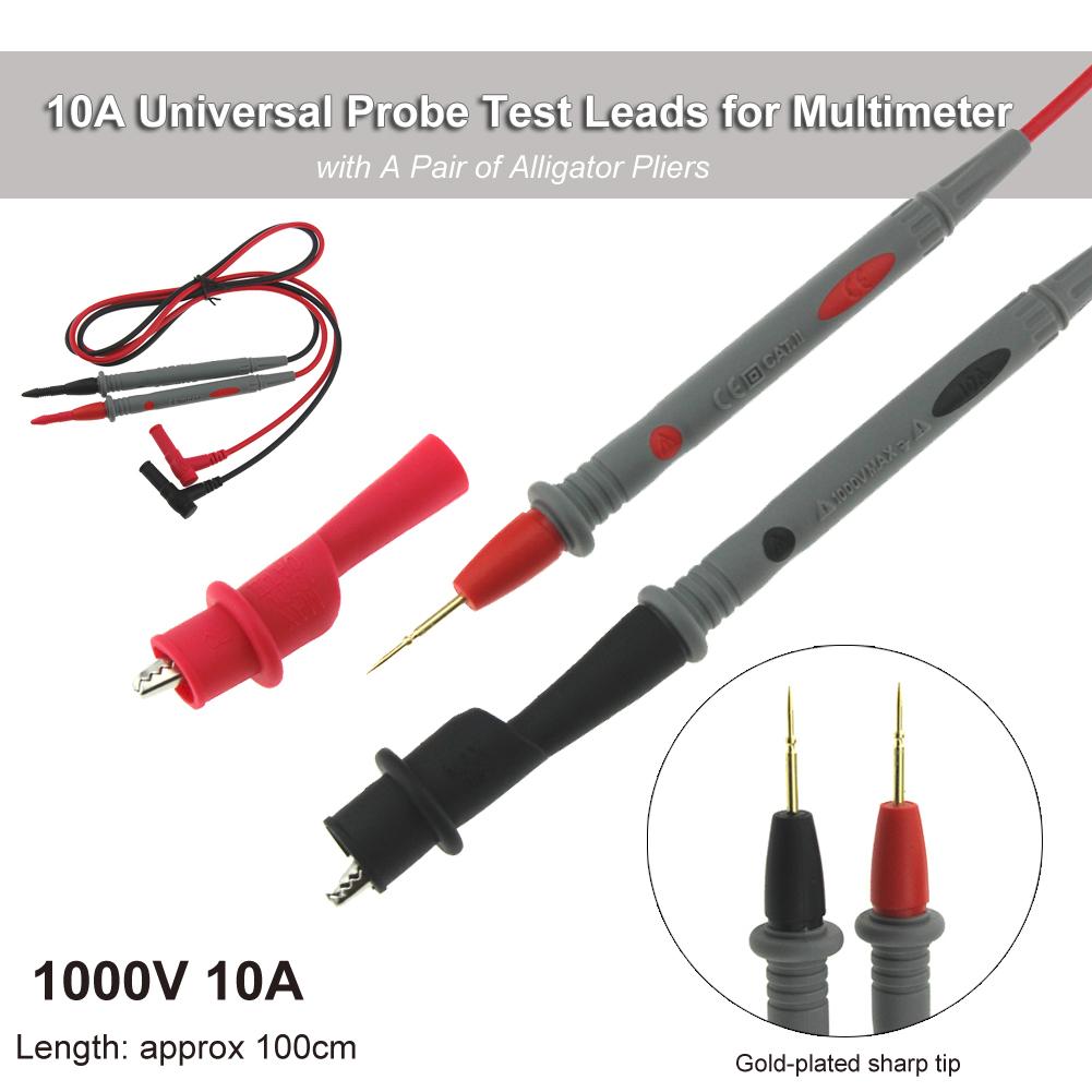 1 Pair Universal Probe Test Leads Pin for Digital ... – Vicedeal