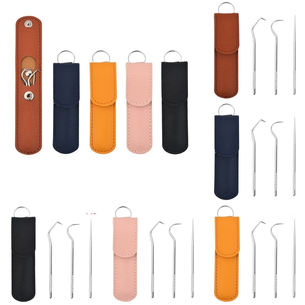 3PCS/Set Dental Mirror Sickle Tartar Scaler Teeth ... – Vicedeal