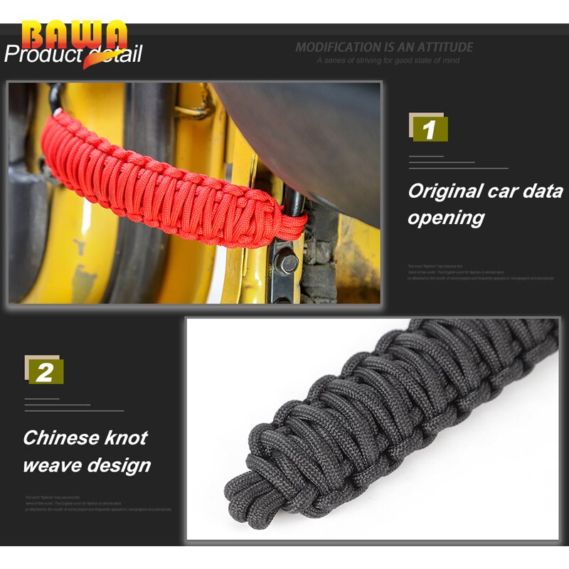BAWA Car Limit Rope Door Adjustable Restriction Pr... – Grandado