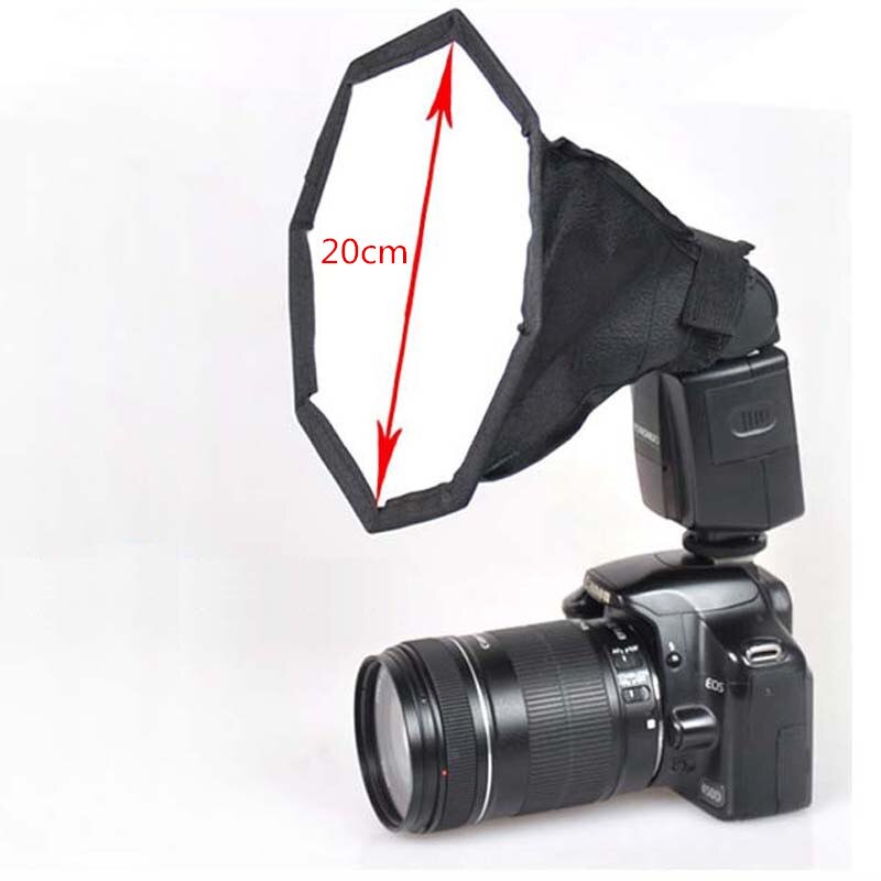 20cm/30cm Universal Collapsible Octagon Flash Diff... – Grandado