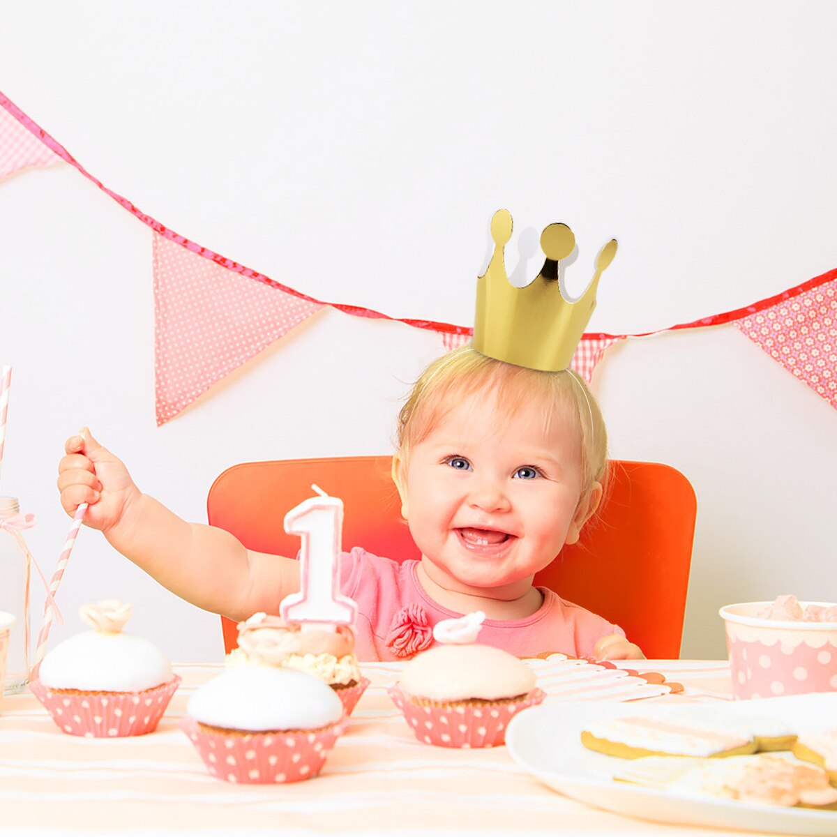 10pcs Party Crowns Hat Reusable Delicate Birthday ... – Grandado