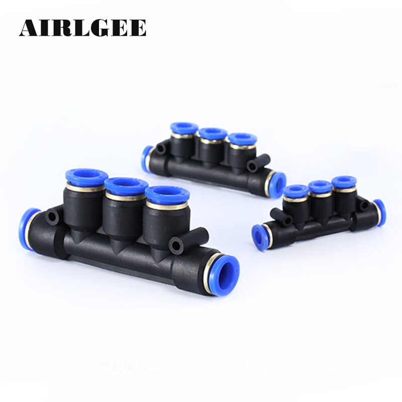 5 Way Pneumatische Plastic Quick fittings connecto... – Vicedeal