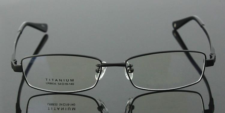 Full Rim Pure Titanium Men's Eyeglasses Frame Eyew... – Grandado