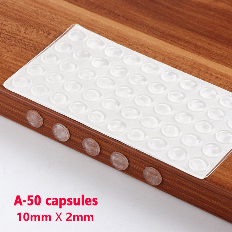 Door stop self-adhesive silicone cushion cabinet b... – Grandado