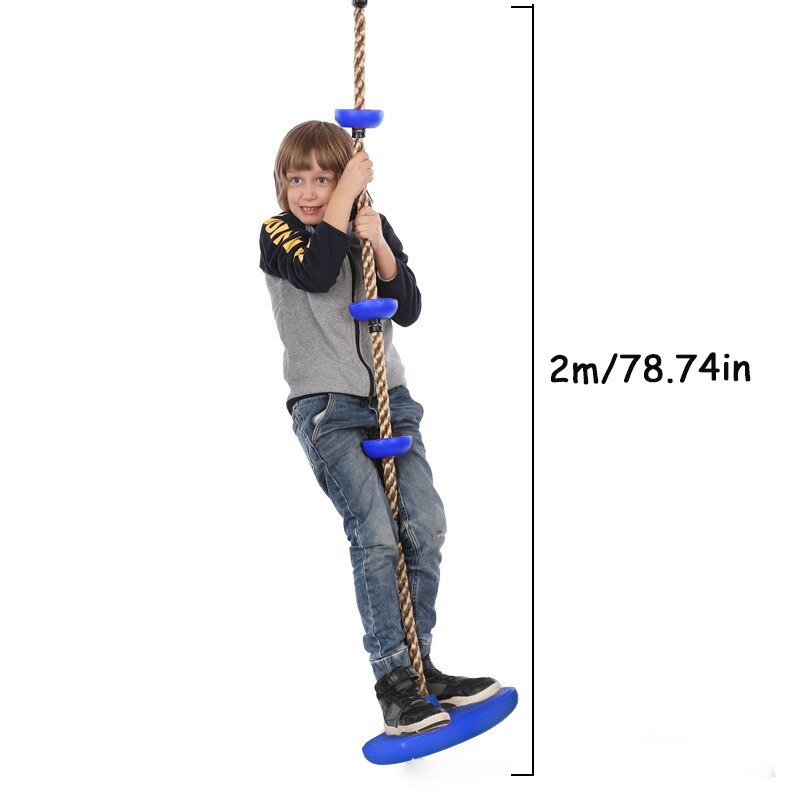 200cm Funny Kids Climbing Rope Swing Disc Climbing... – Grandado
