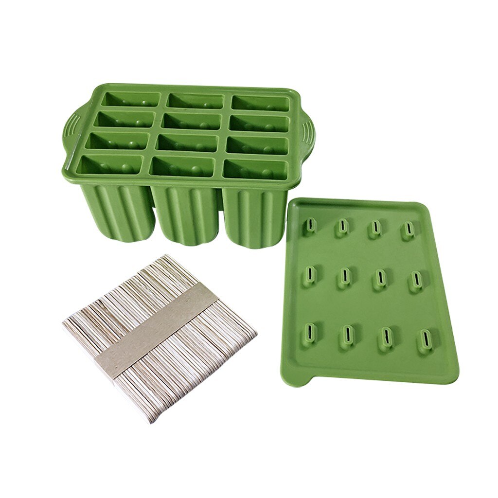 Ice Popsicle Maker 12 Cavities Homemade Popsicle M... – Grandado