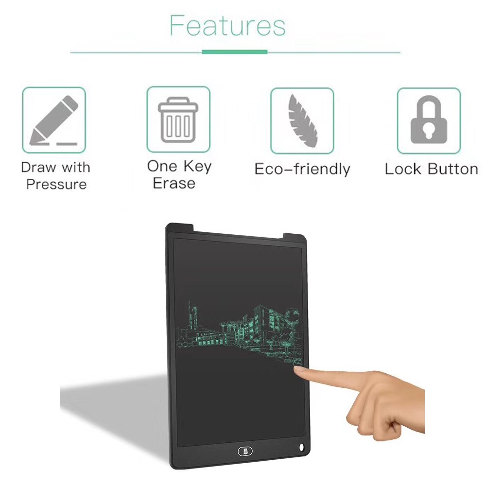 12in LCD Electronic Memo Tablet for Elderly and Ch... – Grandado