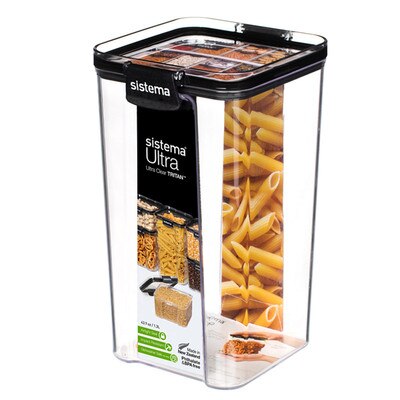 Kitchen Container Square Crisper Transparent Lunch... – Grandado