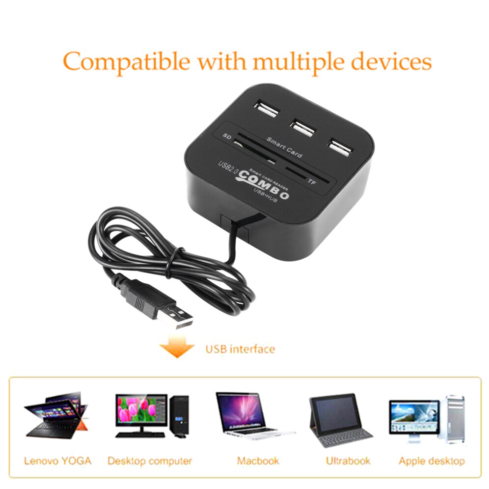 Grwibeou All In 1 Usb Sim Smart Kaartlezer Voor Ba... – Vicedeal