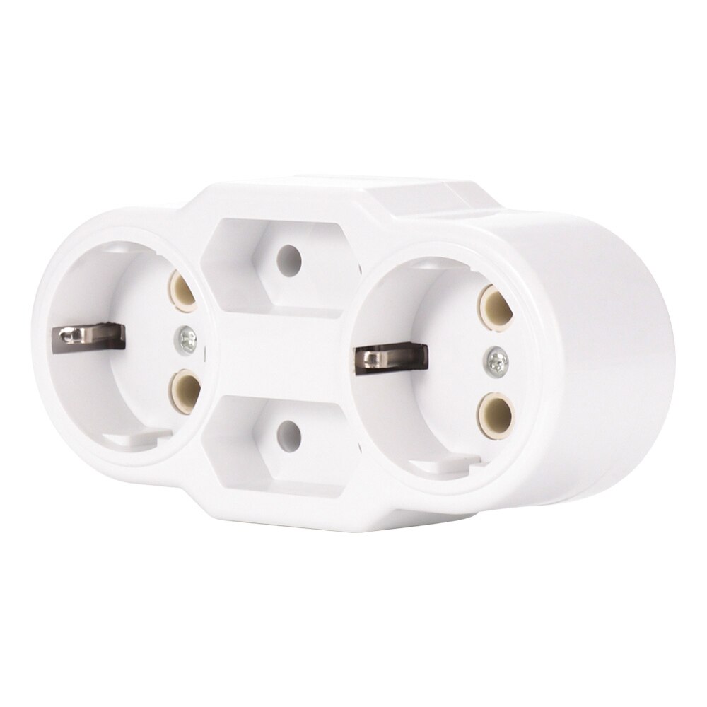 EU Type Conversion Socket 1 TO 4 Way EU Standard P... – Grandado