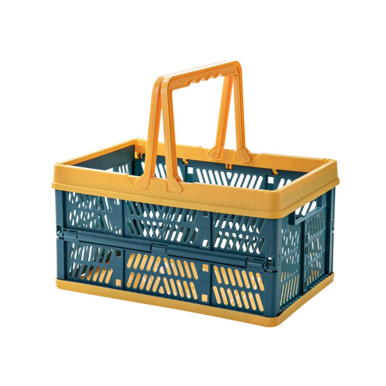 Plastic Folding Storage Box Basket Foldable Plasti... – Vicedeal
