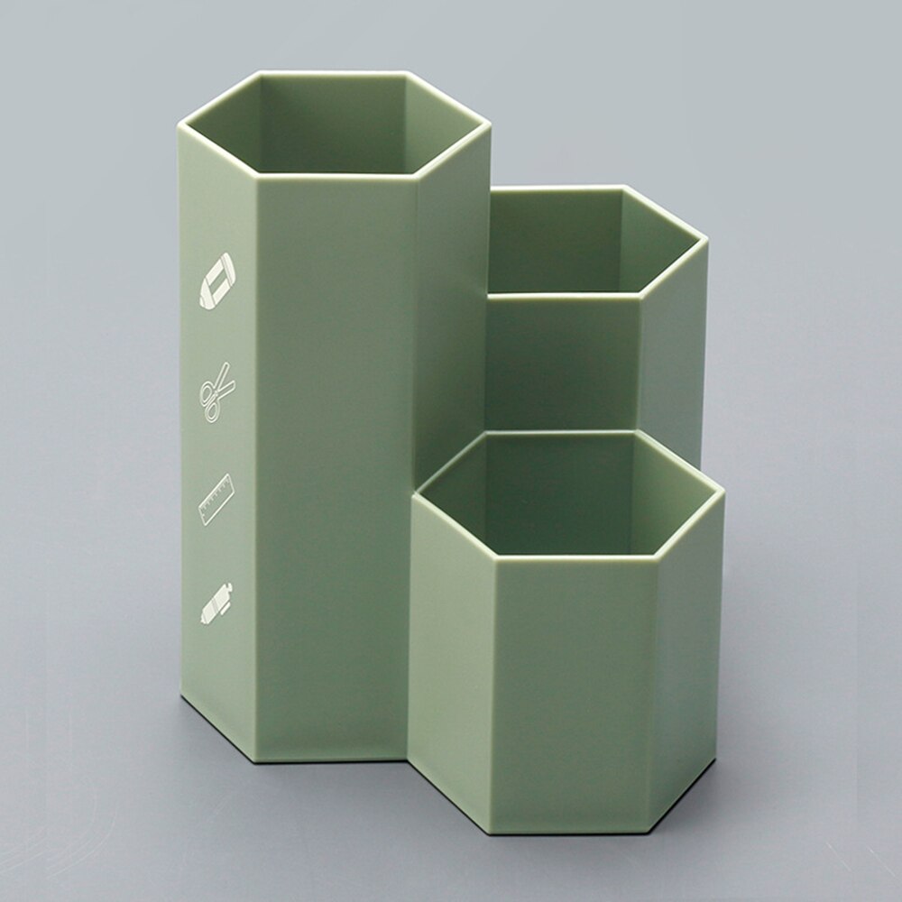 Hexagonal Pen Pencil Holder Office Desktop Contain... – Grandado