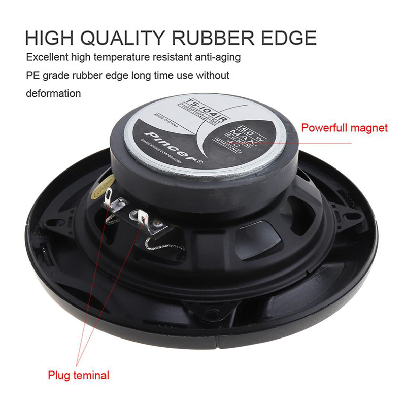 Universal 12V 120 Speaker Audio Acoustic Loudspeak... – Vicedeal