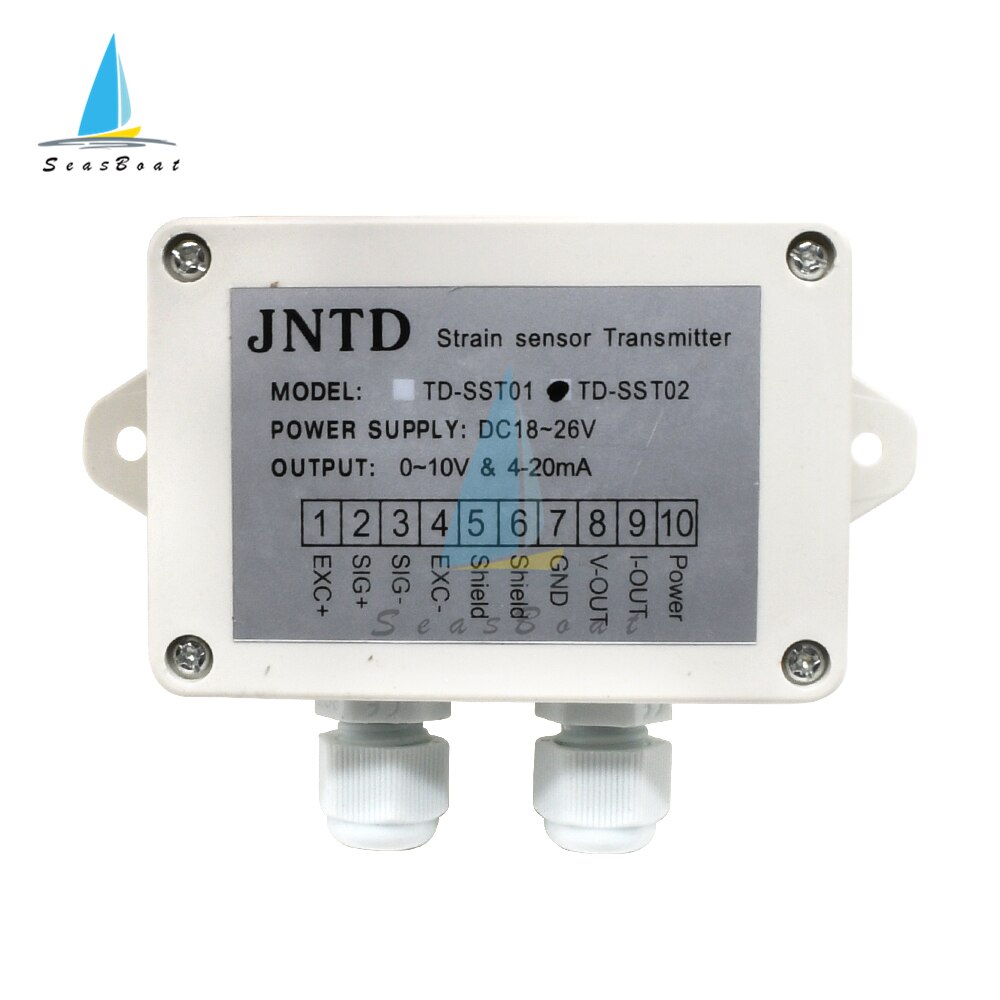 0-10V 4-20mA Load Cell Amplifier TD-SST02 Strain S... – Grandado