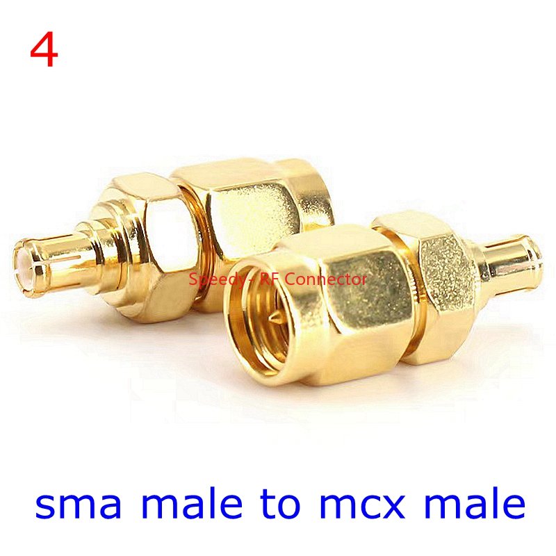 2Pcs/lot SMA To MCX Male Female Straight Connector... – Grandado