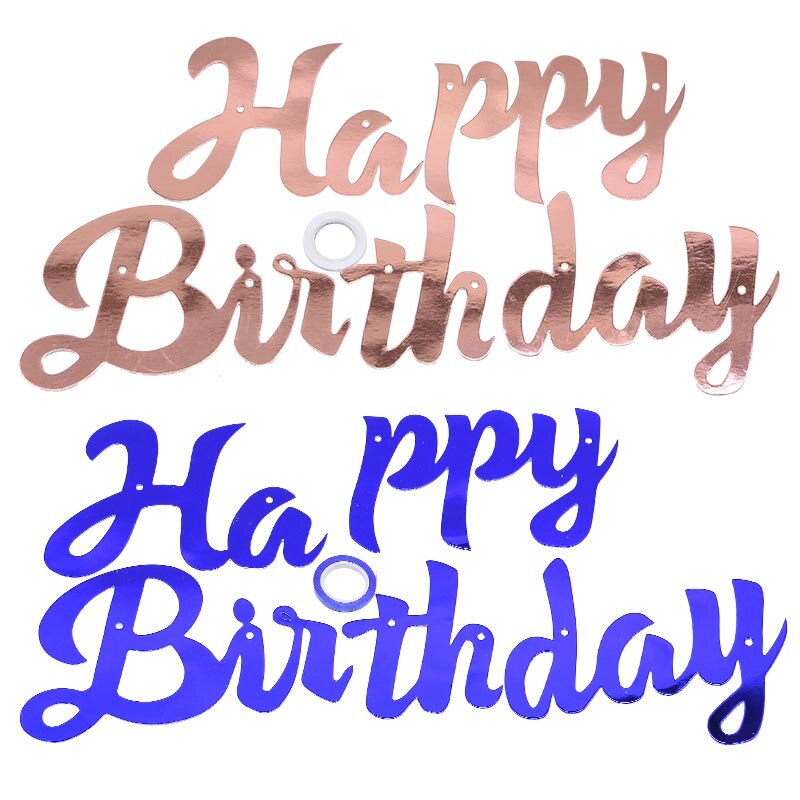 1set Happy Birthday Banner for Kids G. Paper Party... – Grandado