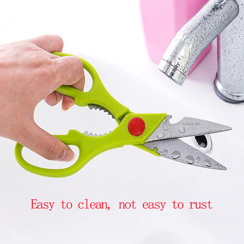 Stainless Steel Multifunction Kitchen Scissors Pou... – Grandado