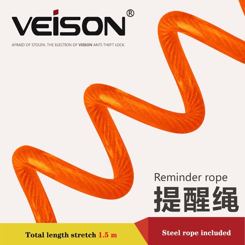 Alarma de disco de bloqueo para motocicleta, Cable... – Grandado