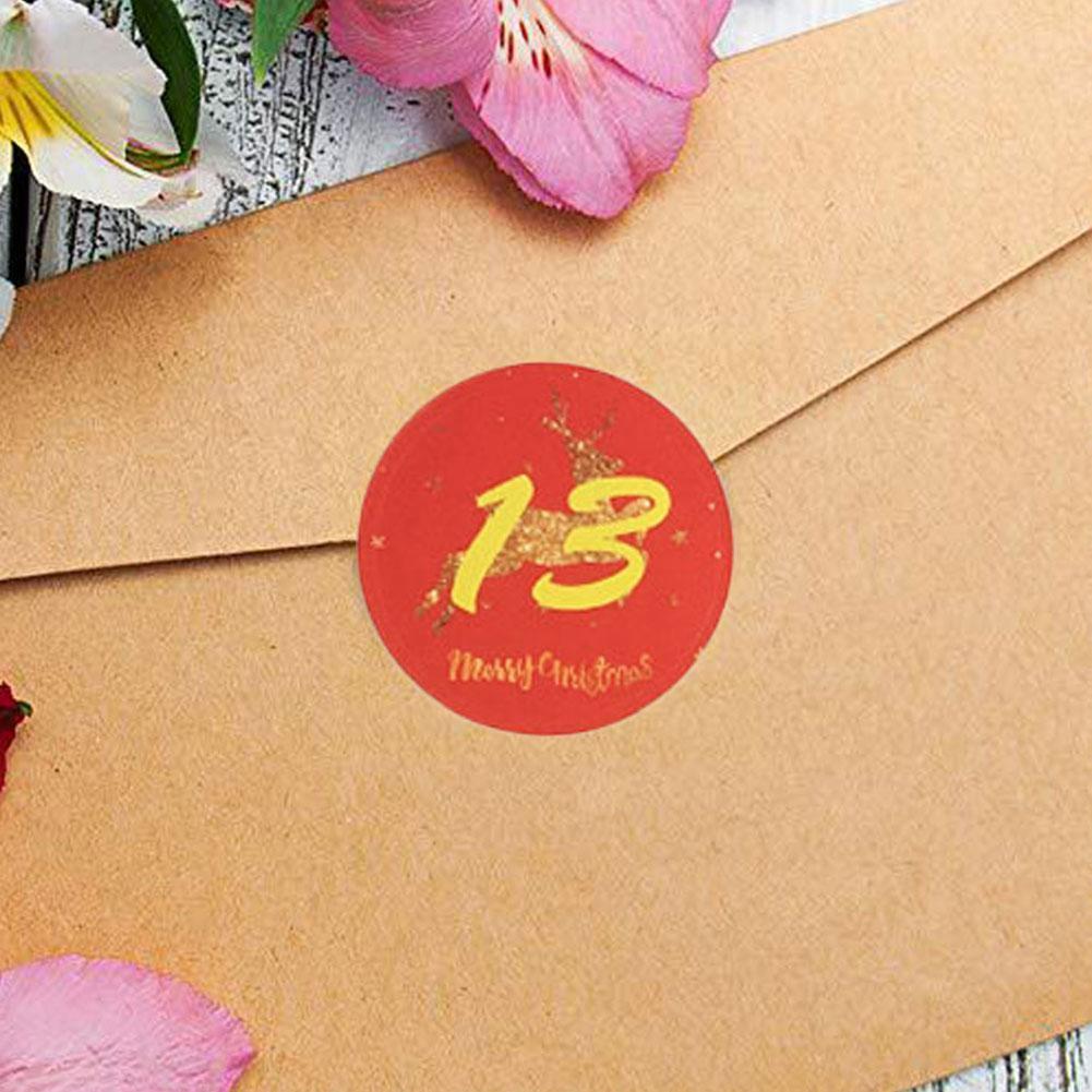 Number Paper Stickers Merry Christmas Stickers Adv... – Vicedeal