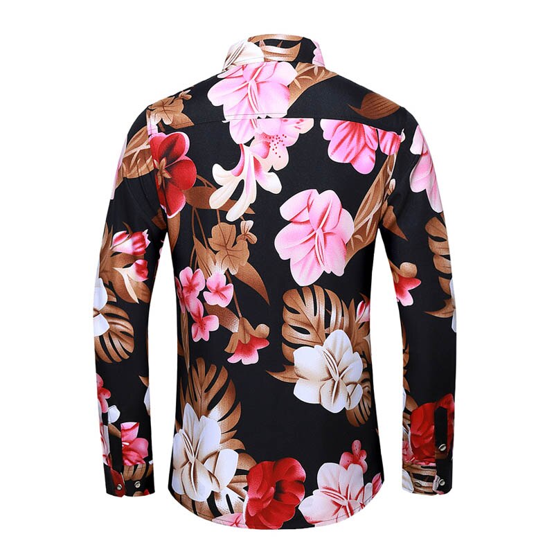 45Kg-120Kg Bloemen Print Hawaiian Shirts Mannen He... – Vicedeal