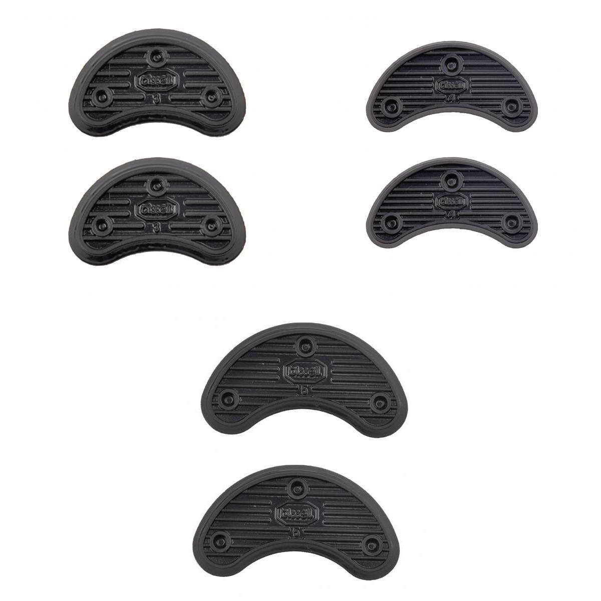 3PRS Footful Rubber HEEL Savers TOE PLATES TAPS DI... – Grandado