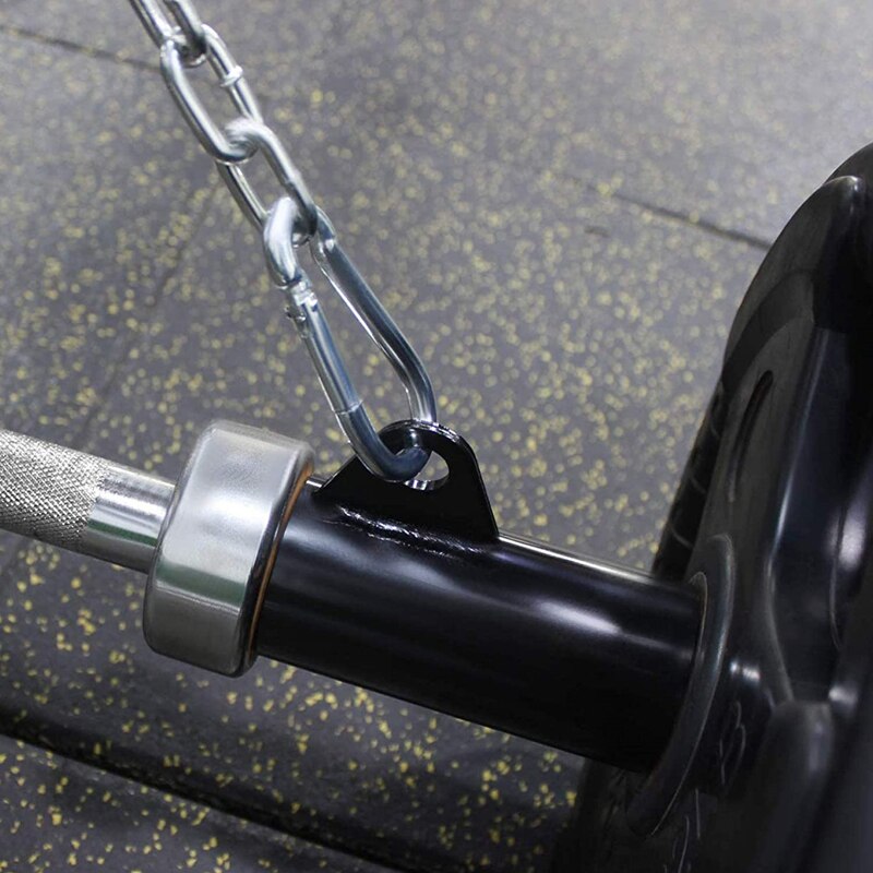 Single Eyelet Landmine Bar with Chain Deadlift Squ... – Vicedeal