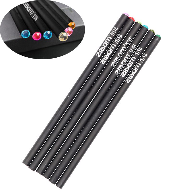 6pcs/Set Of Art Painter Black HB Pencils With Colo... – Vicedeal