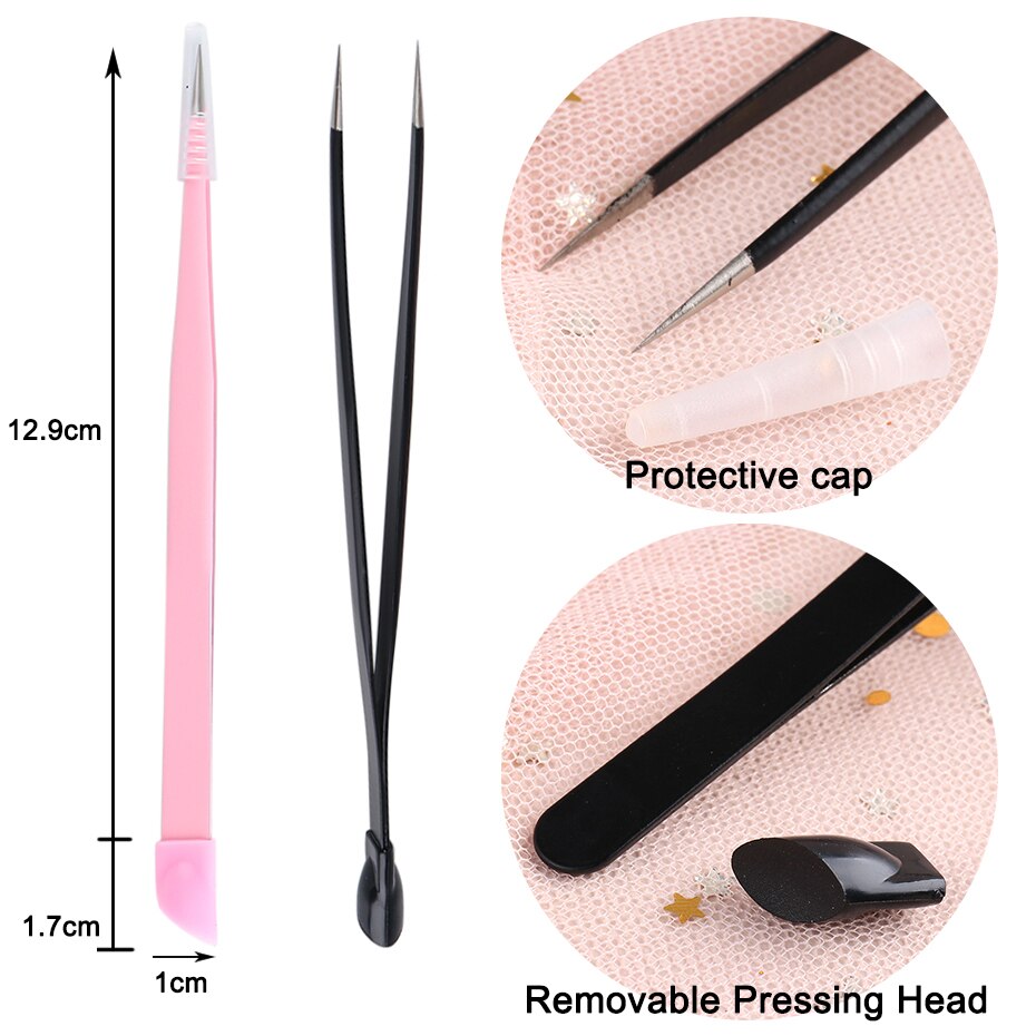 Pinzas profesionales de dos cabezales para uñas, p... – Grandado