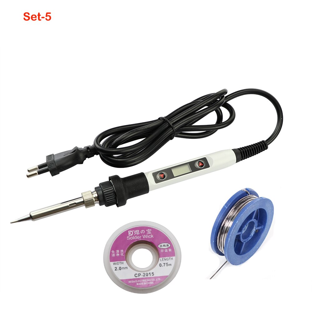 Ferro de solda de estanho v, mostrador digital, te... – Vicedeal