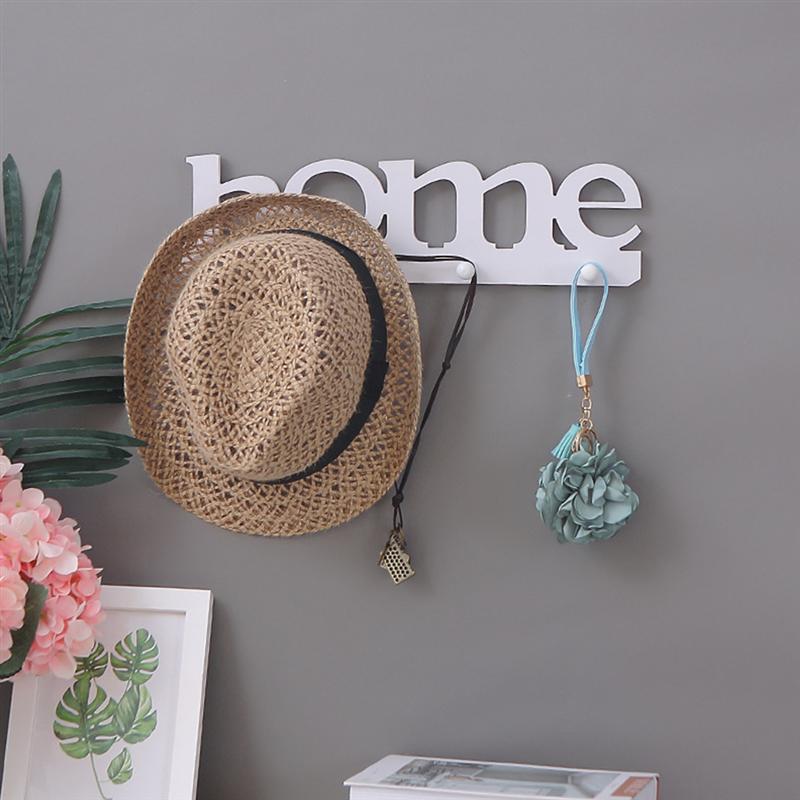 Door Entryway Wall Rack Hook Wall Hangers with 4 H... – Vicedeal