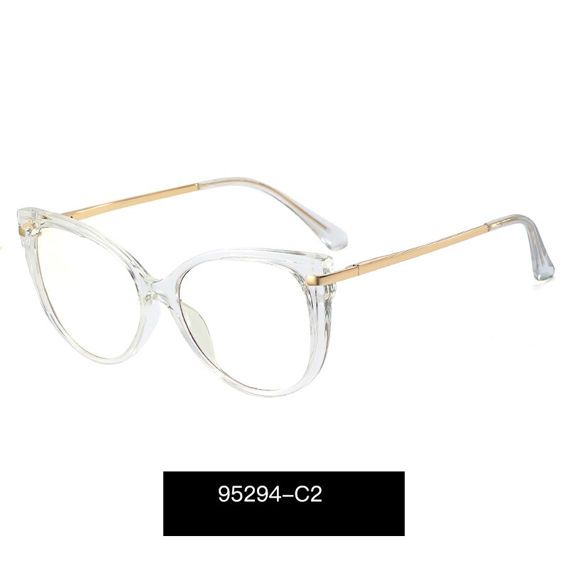 Women Blue Light Blocking Glasses Frame Brand UV40... – Grandado