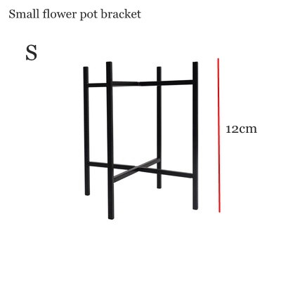 Nordic Round Gold Iron Wrought Iron Bracket Flower... – Grandado