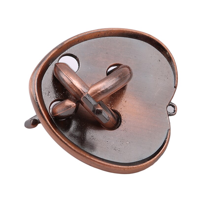Metal Box Lock Puzzle Classic Metal Brain Teaser I... – Vicedeal