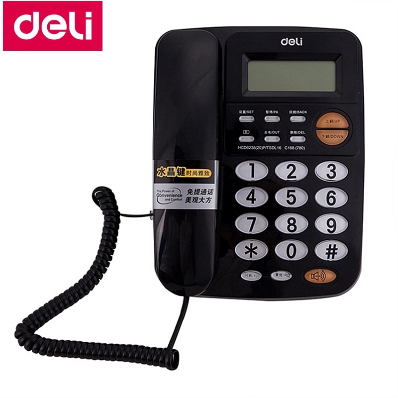Deli 780 seat type telephone set corded telephone ... – Vicedeal