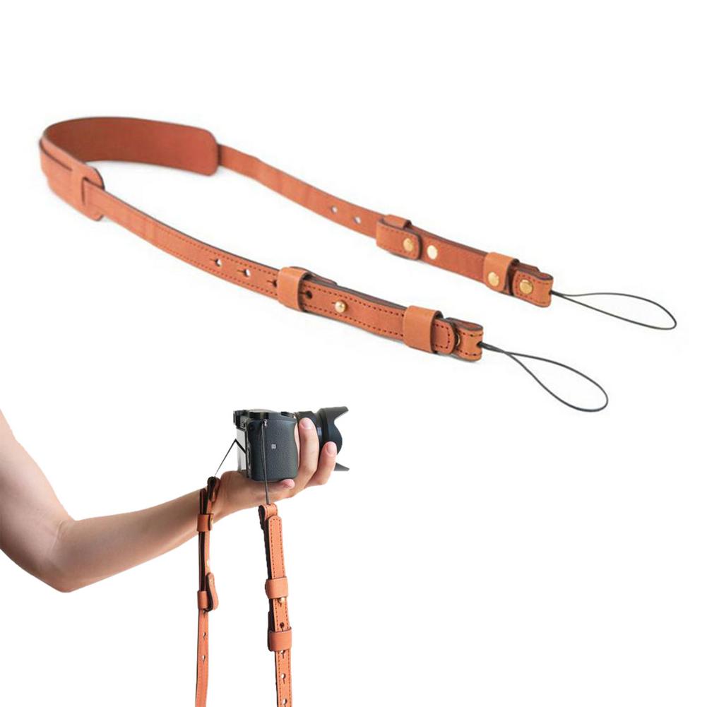Camera Leather Neck Strap Universal Adjustable DSL... – Grandado