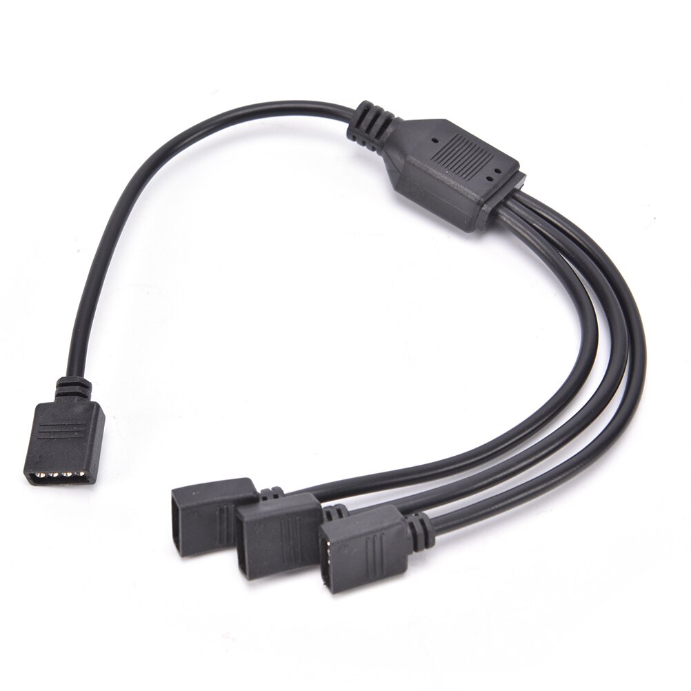 Black 1 To 1/2/3/4 Ports Female Connection Cable F... – Grandado