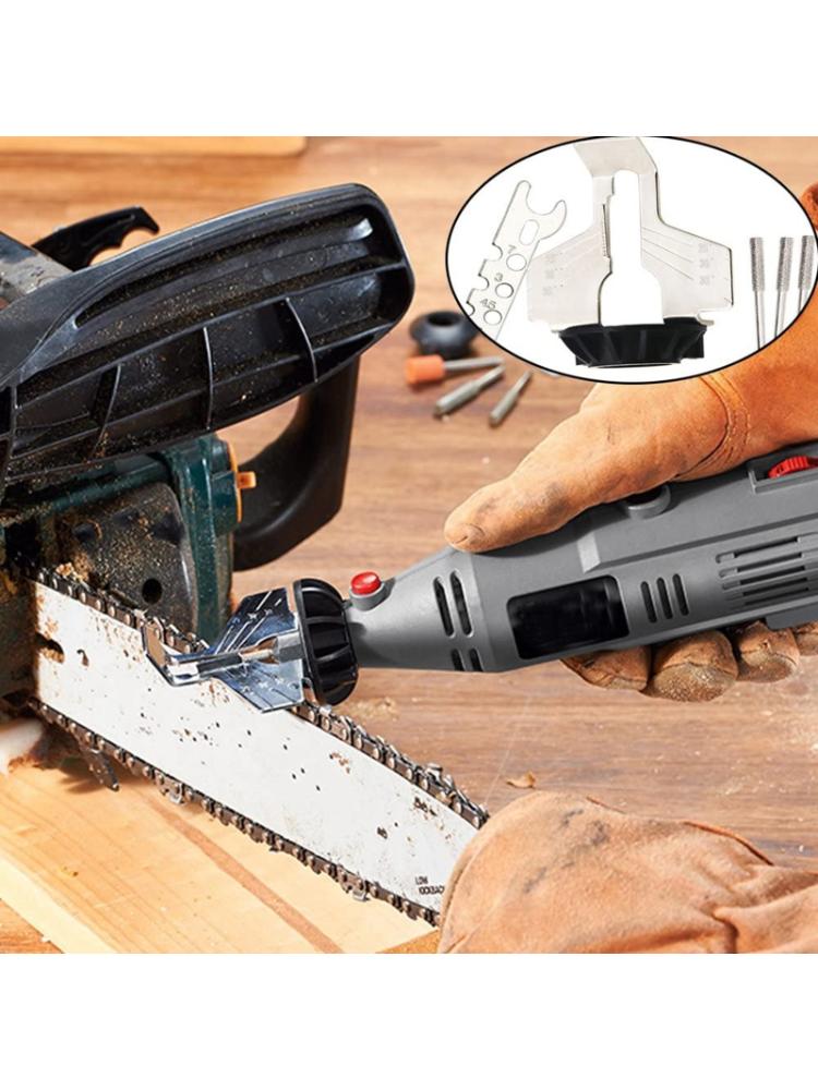 Chain Saw Sharpening Attachment Sharpener Guide Dr... – Grandado