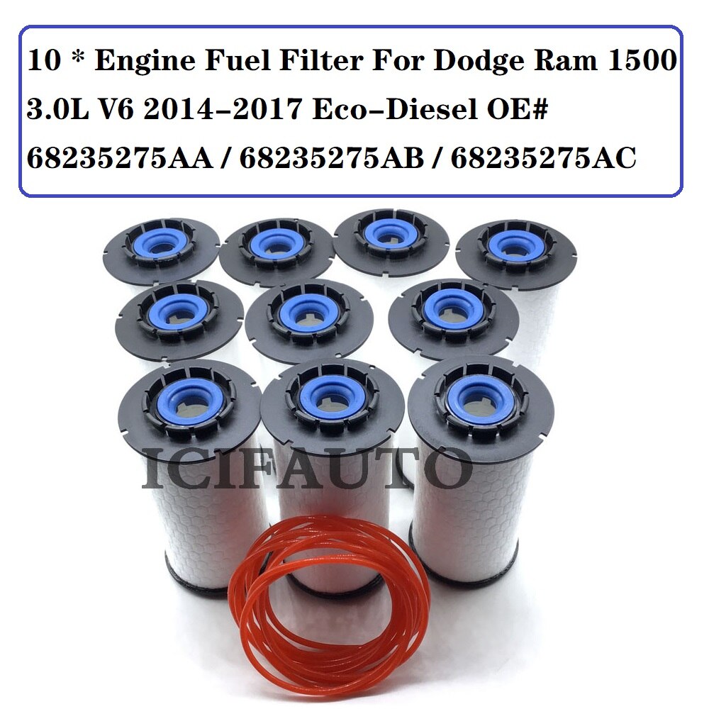 Engine Fuel Filter For Dodge Ram 1500 3.0L V6 Eco-... – Vicedeal
